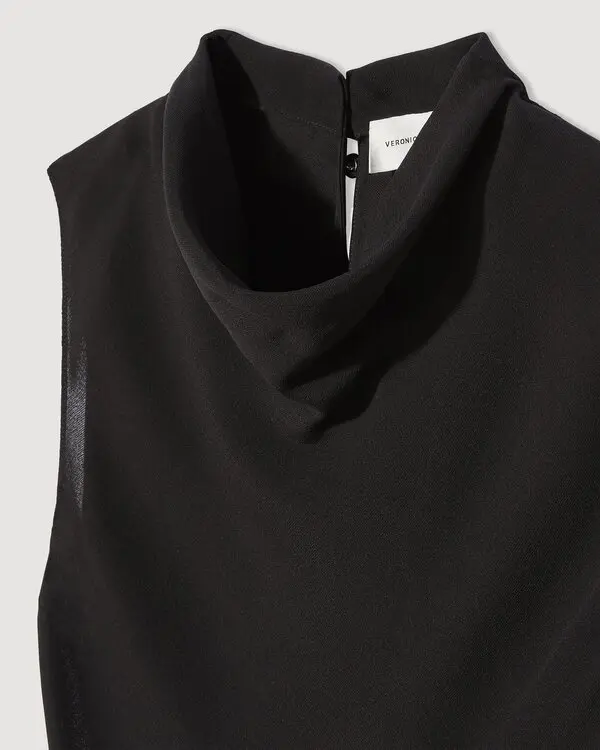 Veronica De Piante Sylvie Silk Crepe Georgette Top