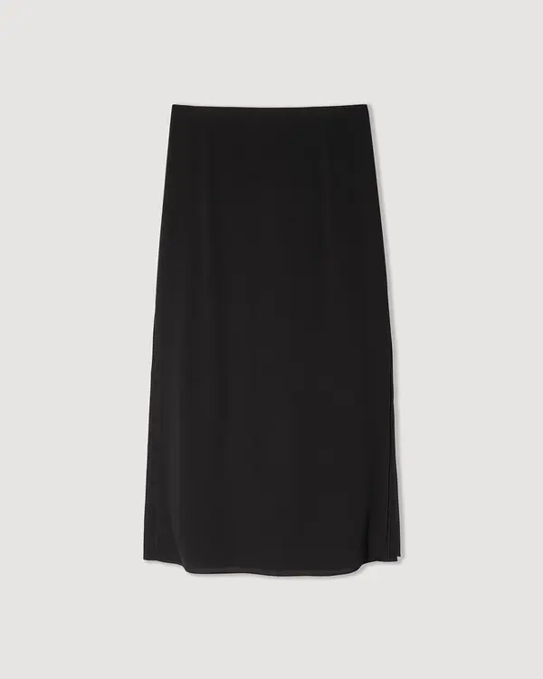 Veronica De Piante Wilma Skirt In Silk Georgette