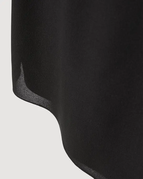 Veronica De Piante Wilma Skirt In Silk Georgette