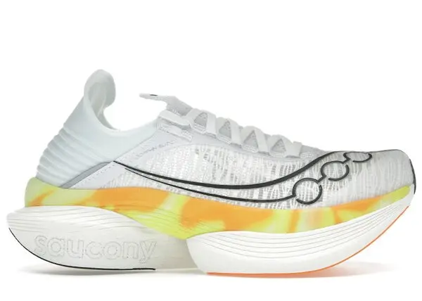 Saucony Endorphin Elite 2in - White/peel