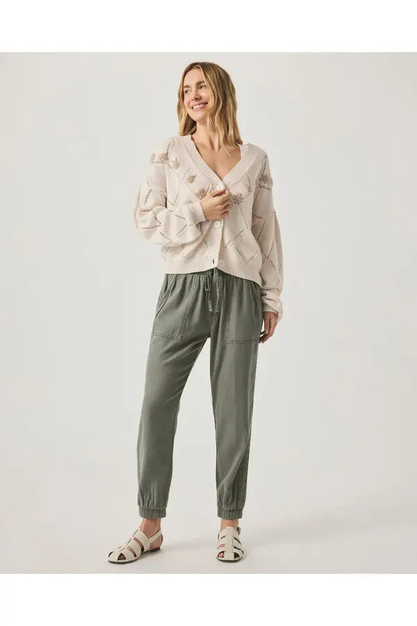 Splendid Lakeside Relaxed Jogger - Olive