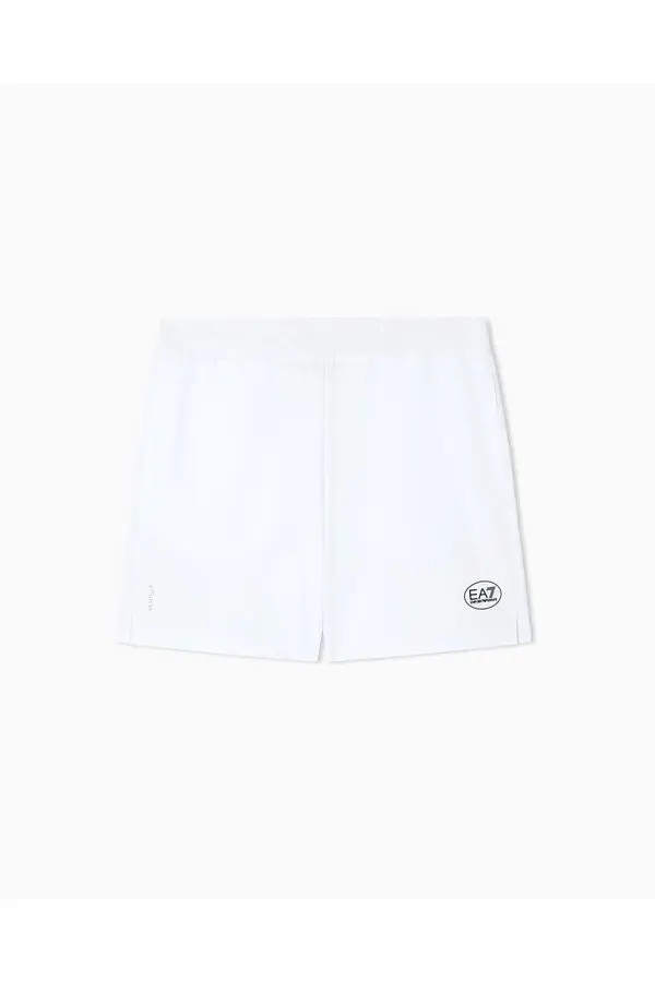 Emporio Armani Ea7 Tennis Pro Shorts - White