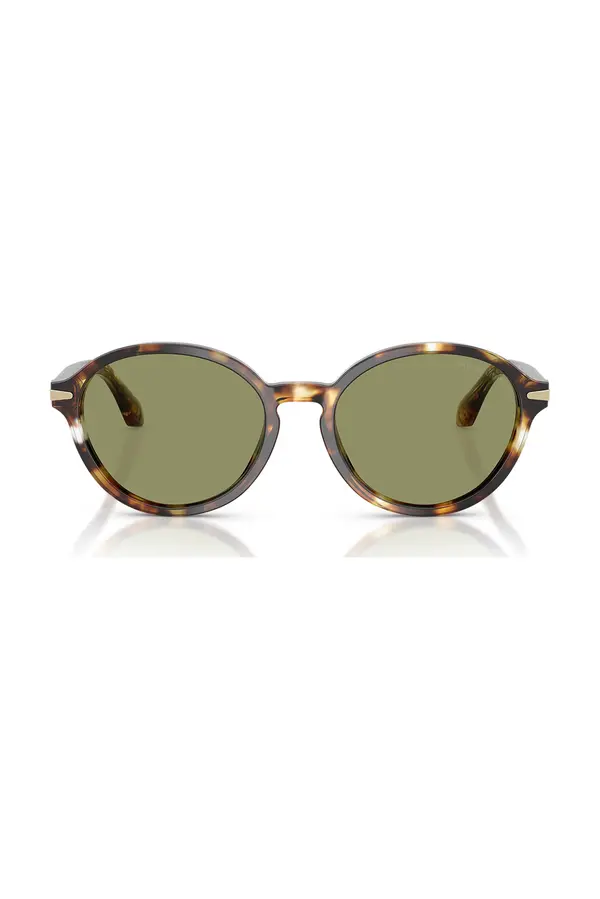 Giorgio Armani Tortoise Oval Sunglasses