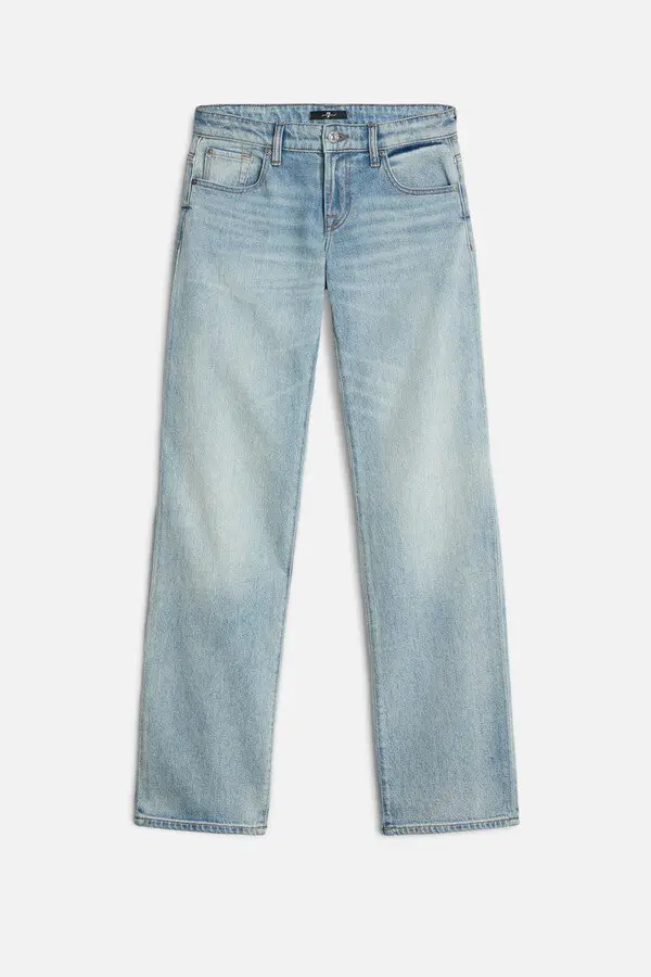 7 For All Mankind Low Straight Leg Jeans