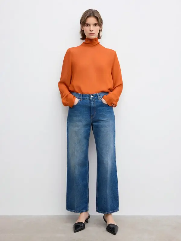 HOUSE OF DAGMAR Scarf Blouse