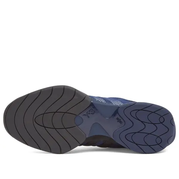 Y3 Regu Mesh Sneakers - Navy/black