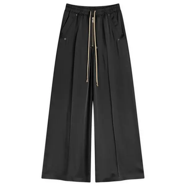 Rick Owens Wide Leg Trousers With Drawstring