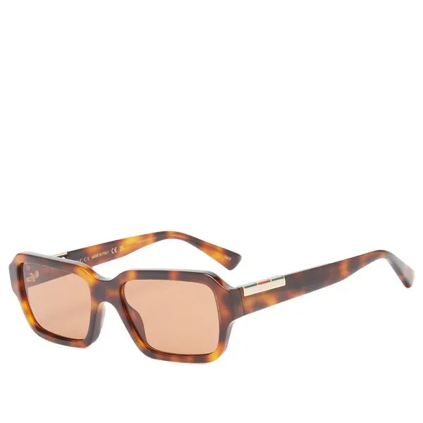 Gucci Gg1887s Square Sunglasses - Havana/brown