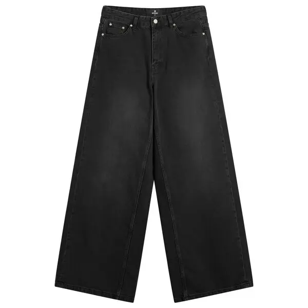 REPRESENT High Rise Wide Leg Jeans
