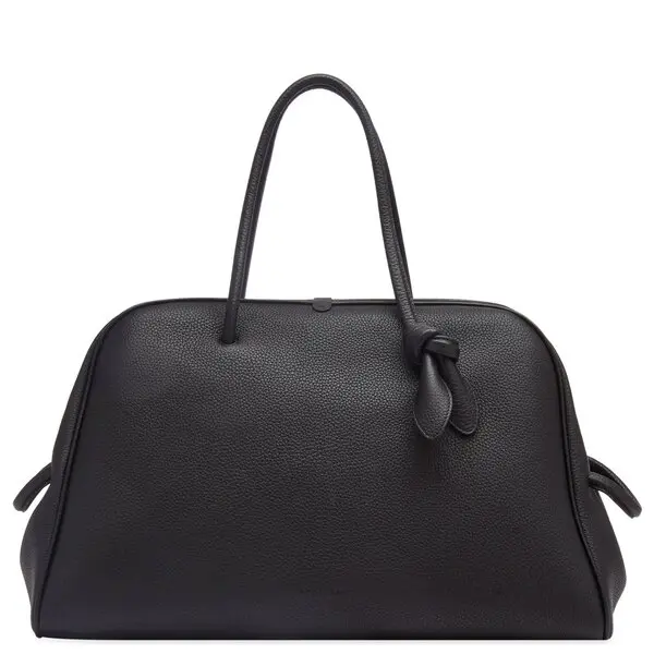 Jacquemus Le Grand Turismo Leather Tote - Black