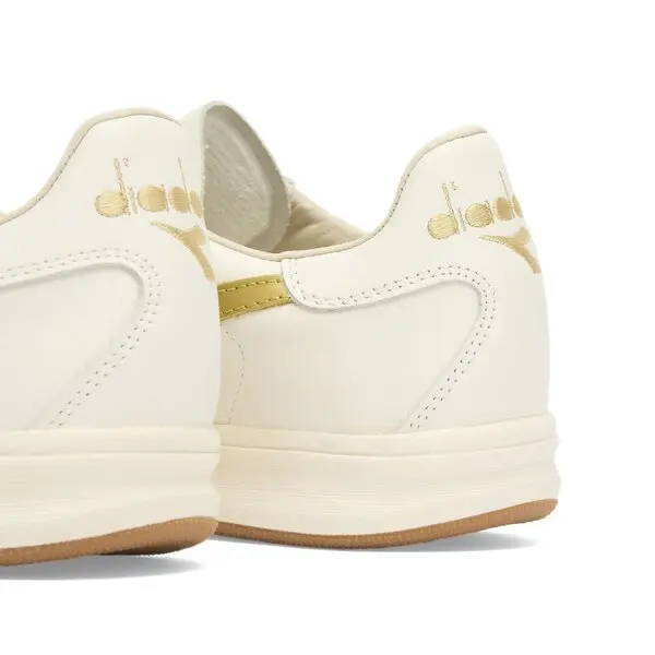 DIADORA B.elite '84 Leather Sneakers - White/gold