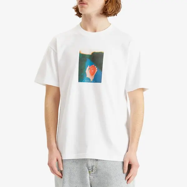 POLAR SKATE CO. Heart In Hand T-shirt - White