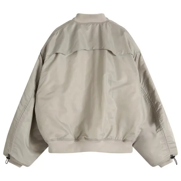 ANGLAN X Parachute Ruched Bomber Jacket