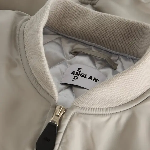 ANGLAN X Parachute Ruched Bomber Jacket