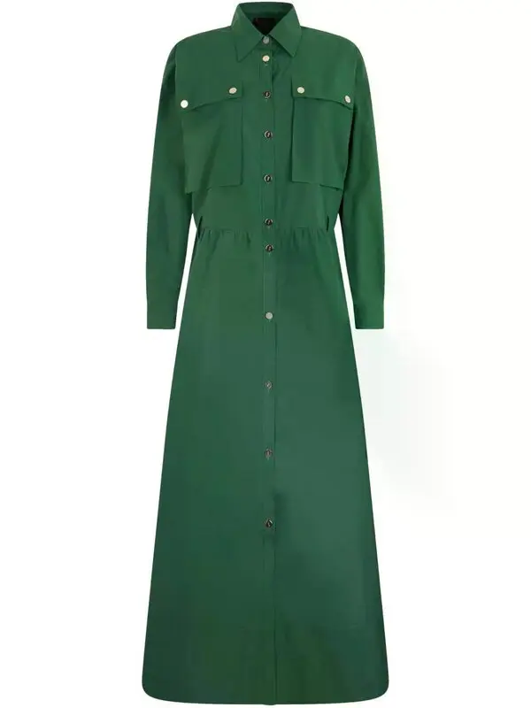 Liu Jo Button-front Utility Maxi Dress