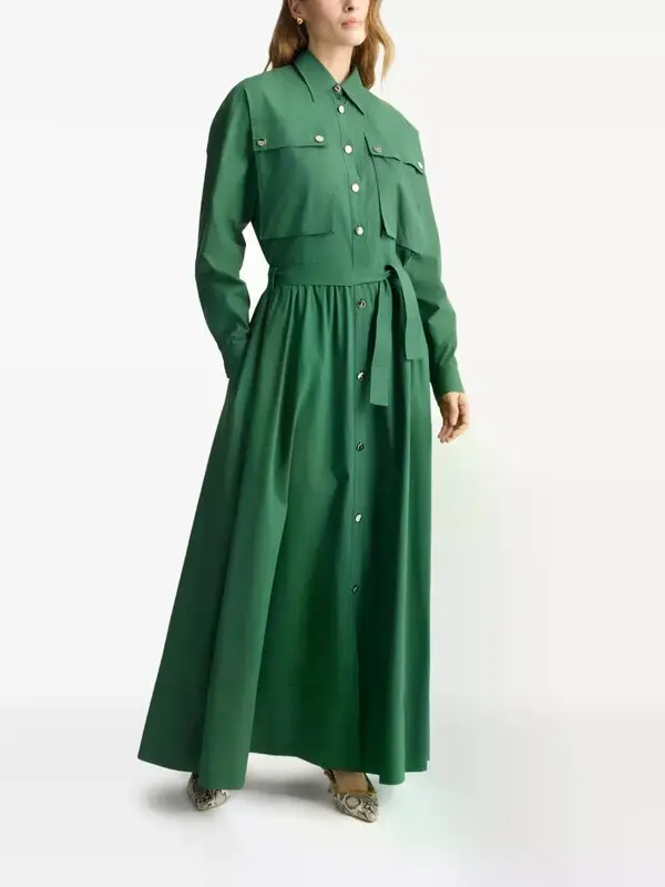 Liu Jo Button-front Utility Maxi Dress