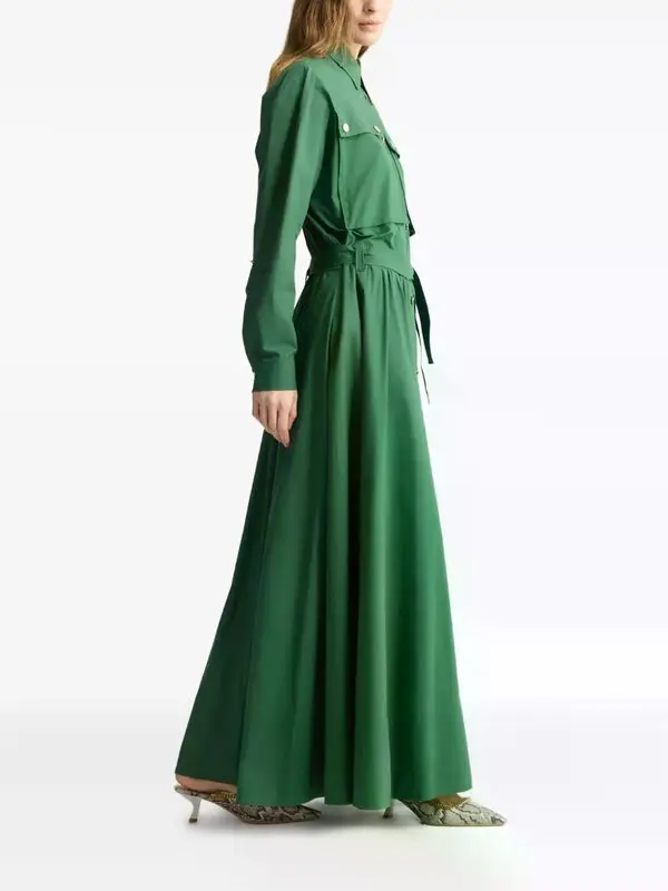 Liu Jo Button-front Utility Maxi Dress