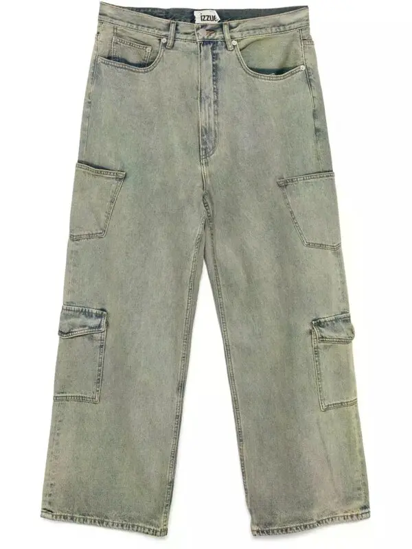Izzue Cargo Wide-leg Jeans