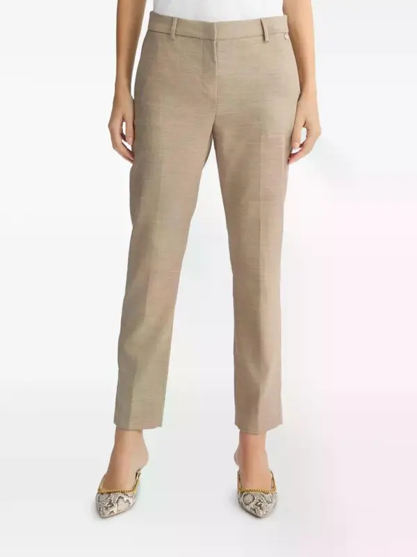 Liu Jo High-rise Tailored Trousers - Neutrals