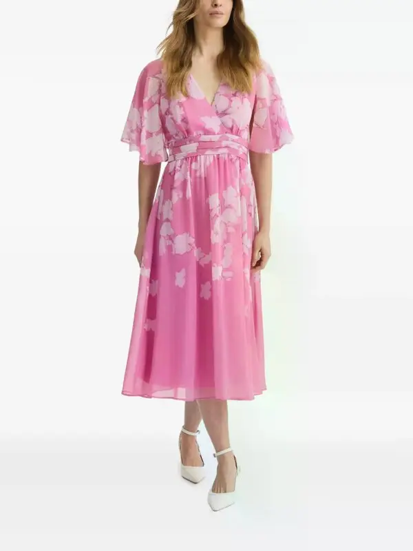 Liu Jo Floral-print Midi Dress
