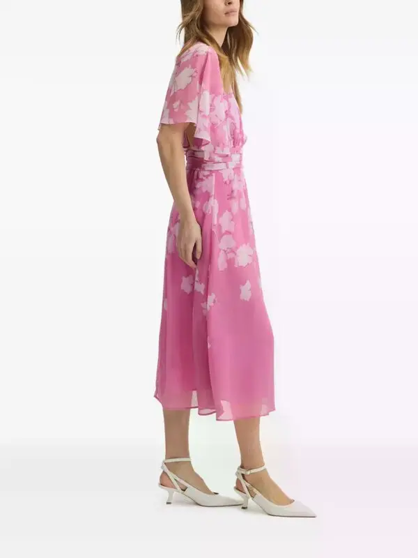 Liu Jo Floral-print Midi Dress