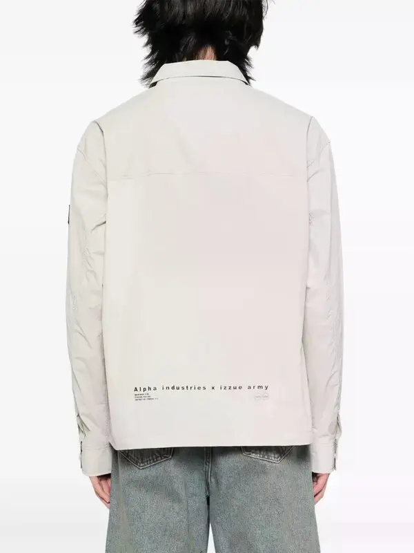 Izzue Utility Shirt Jacket - Grey