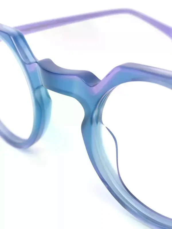 LESCA Yoga Round Frame Glasses