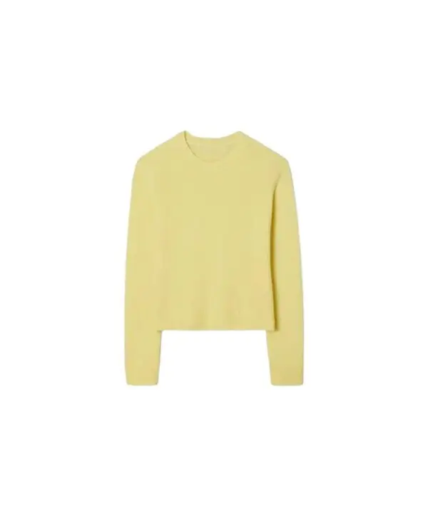 Tory Burch Cashmere Silk Sweater - Soft Lumen