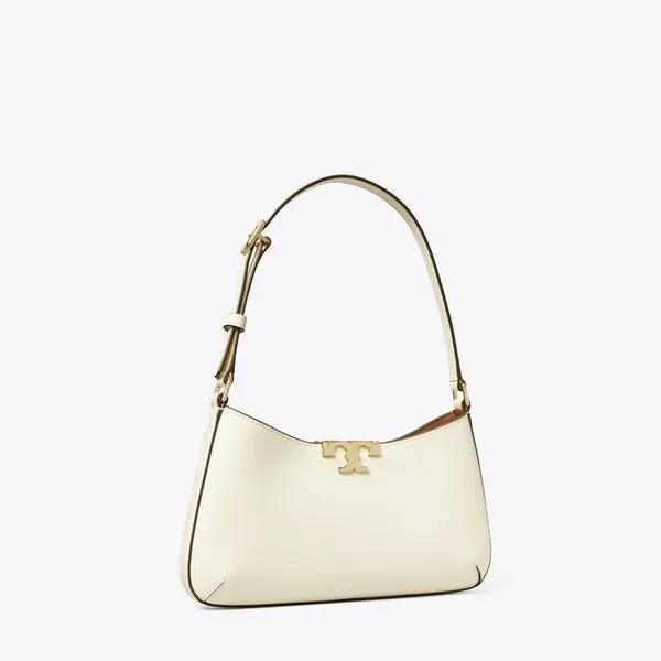 Tory Burch Eleanor Slim Shoulder Bag - Warm White