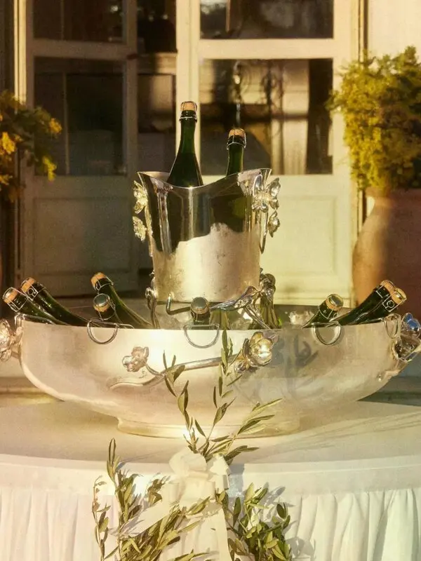 Christofle Anemone Champagne Bucket