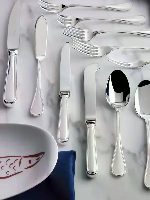 Christofle Albi Acier 24-piece Flatware Set