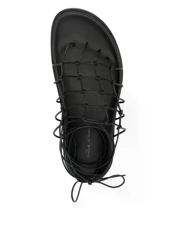 Rick Owens Web Granola Sandals
