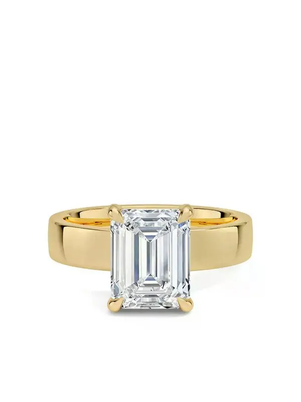 TILLA 14kt Gold Diamond Fine Ring - Yellow