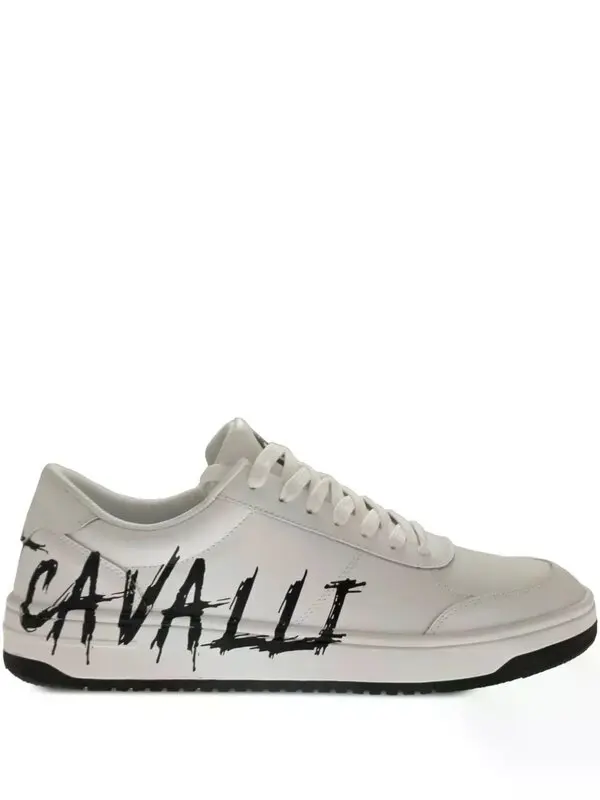 Just Cavalli Logo Sneakers - White