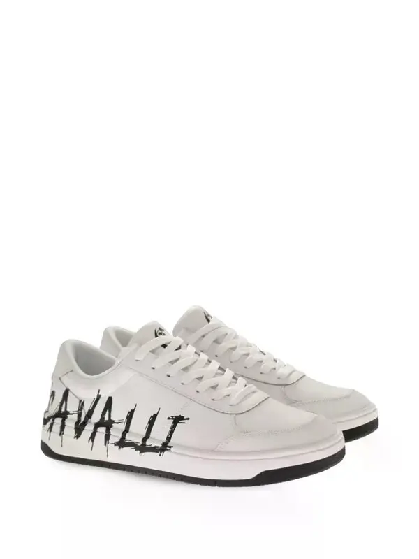 Just Cavalli Logo Sneakers - White