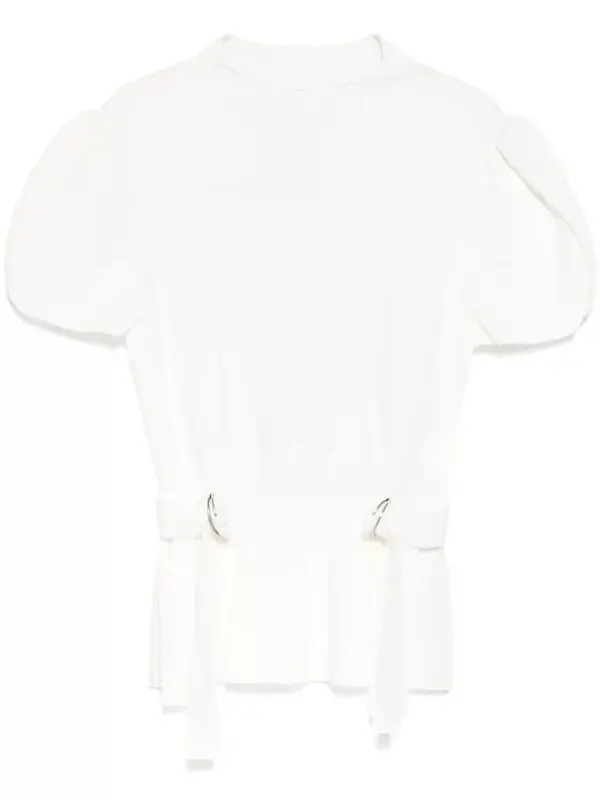 3.1 Phillip Lim Tulip Top - White