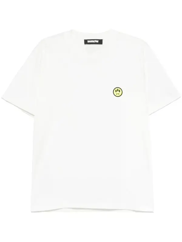 BARROW Logo-print T-shirt - White