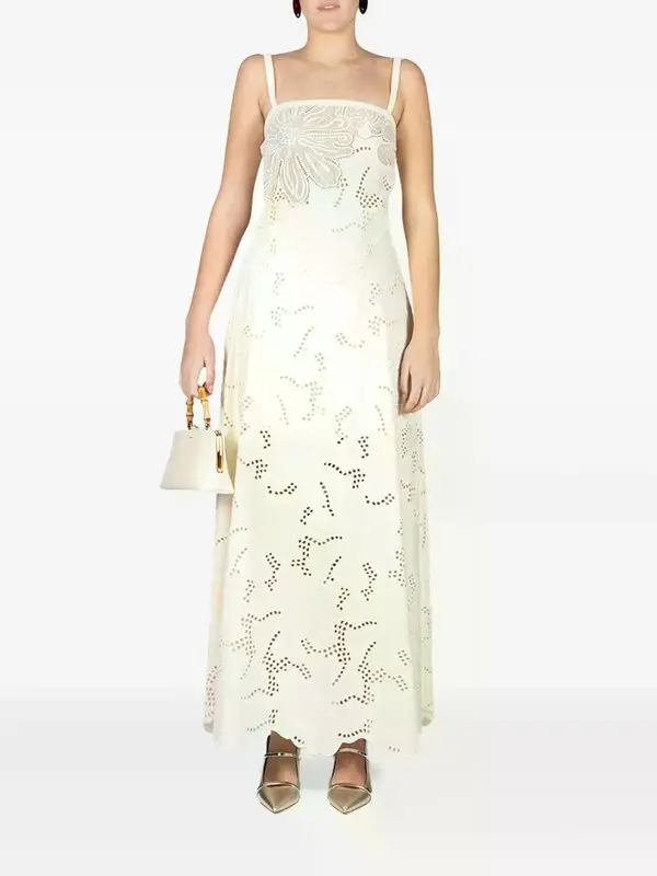 Elie Saab Floral-lace Tank Top
