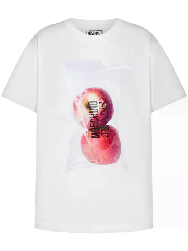 Moschino Printed T-shirt - White