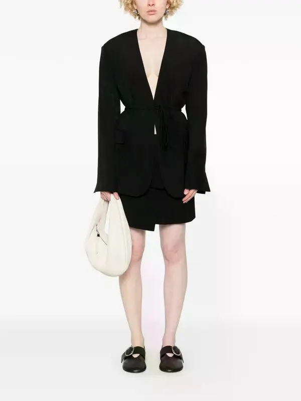 HERSKIND Indiana Tie Blazer - Black