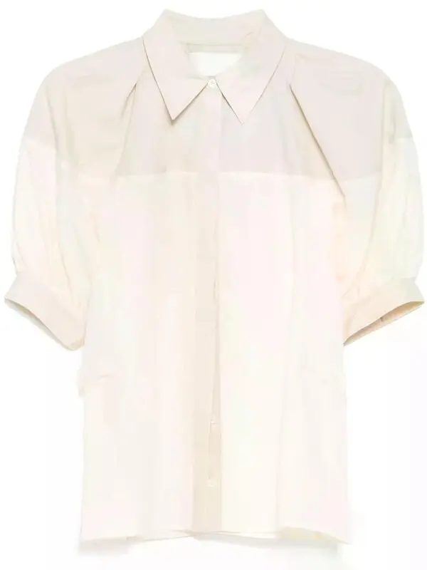 3.1 Phillip Lim Lantern Sleeves Shirt - Neutrals