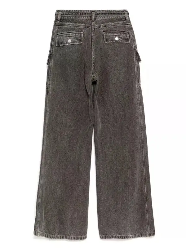 3.1 Phillip Lim Wide-leg Jeans - Washed Grey