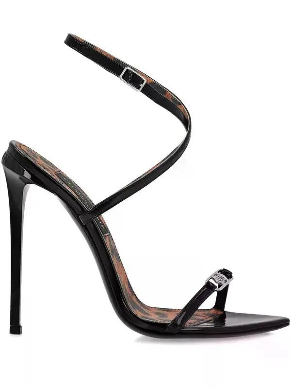 Philipp Plein Leather Sandals