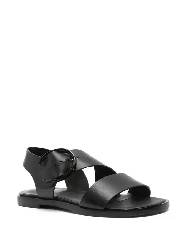 Clergerie Ilona Flat Sandals - Black