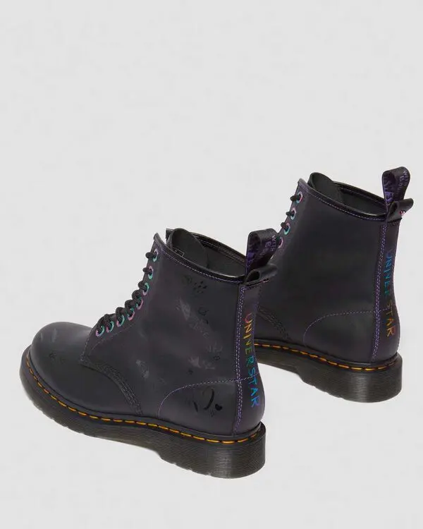 Dr. Martens 1460 Bt21 Leather Lace Up Boots - Black