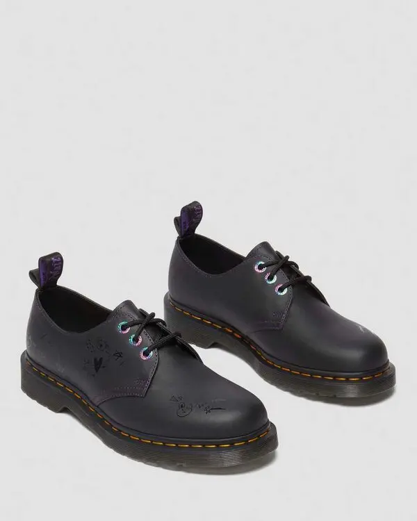 Dr. Martens 1461 Bt21 Leather Oxford Shoes - Black