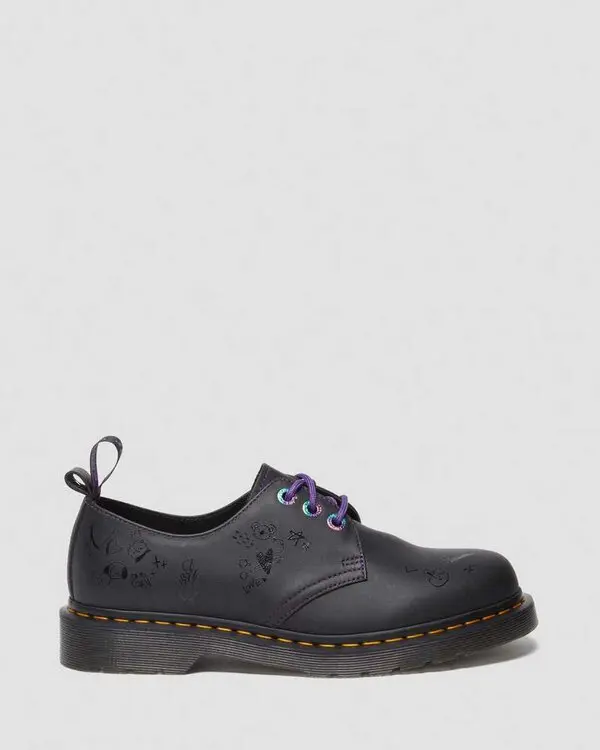Dr. Martens 1461 Bt21 Leather Oxford Shoes - Black
