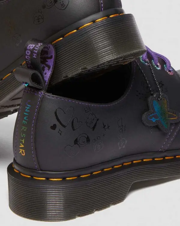 Dr. Martens 1461 Bt21 Leather Oxford Shoes - Black