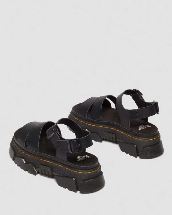 Dr. Martens Mattison Platform Sandals - Black