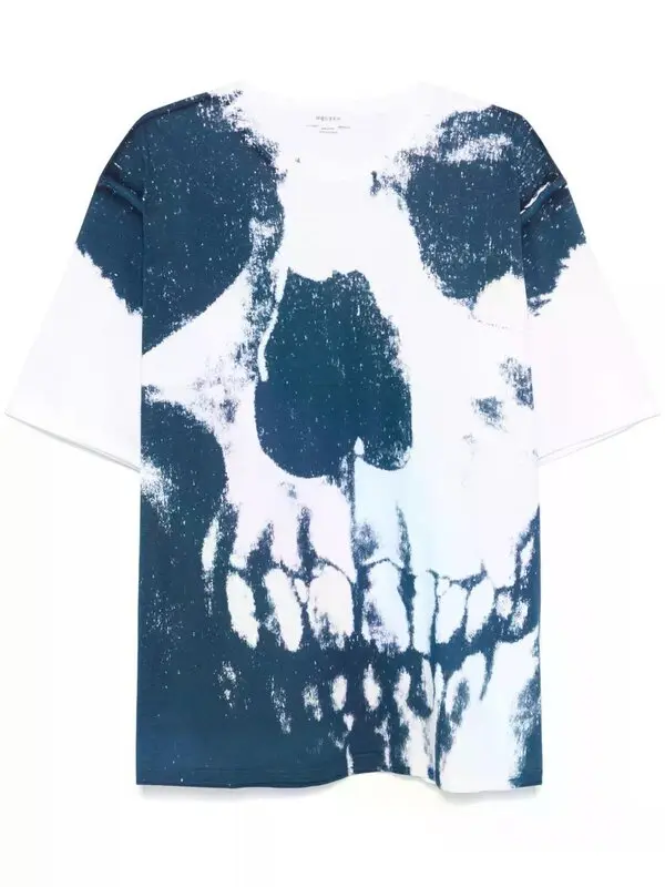 Alexander McQueen Skull-print T-shirt - White
